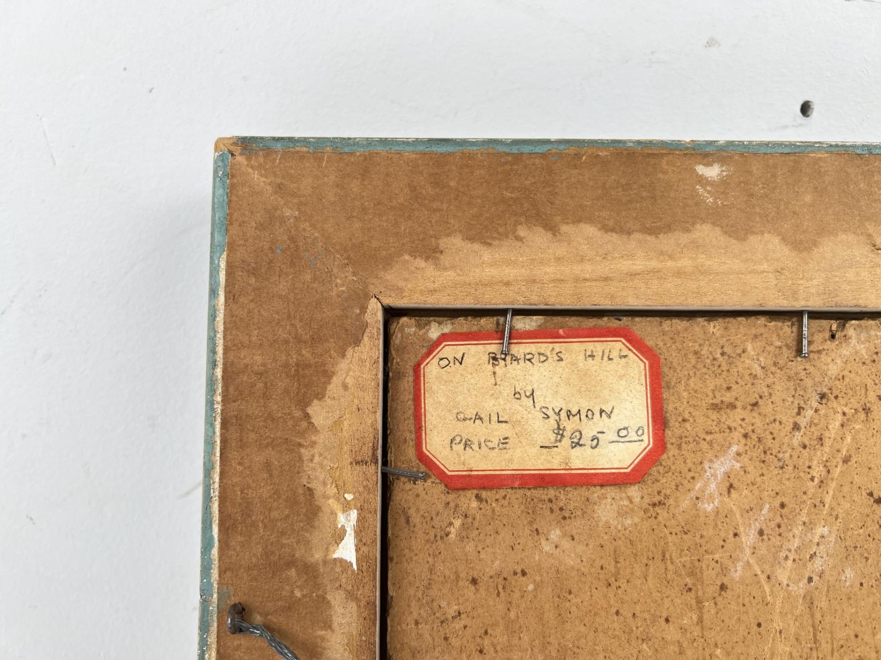 Gail Symon Hicks Oil on Board Painting