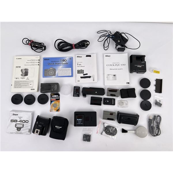 Large group of Nikon Camera Accessories