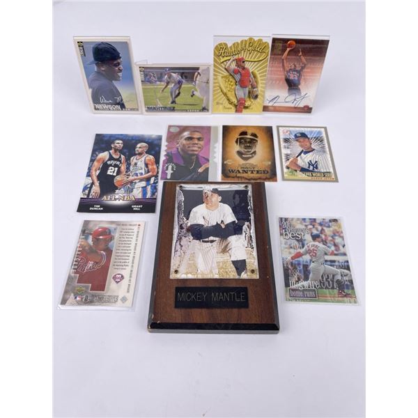 Assorted Sports Cards Collection