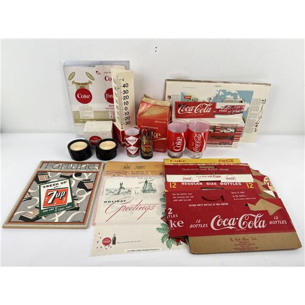 Group of Coca Cola Items