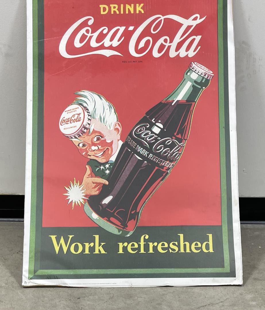 Reproduction Coca Cola Sprite Boy Sign