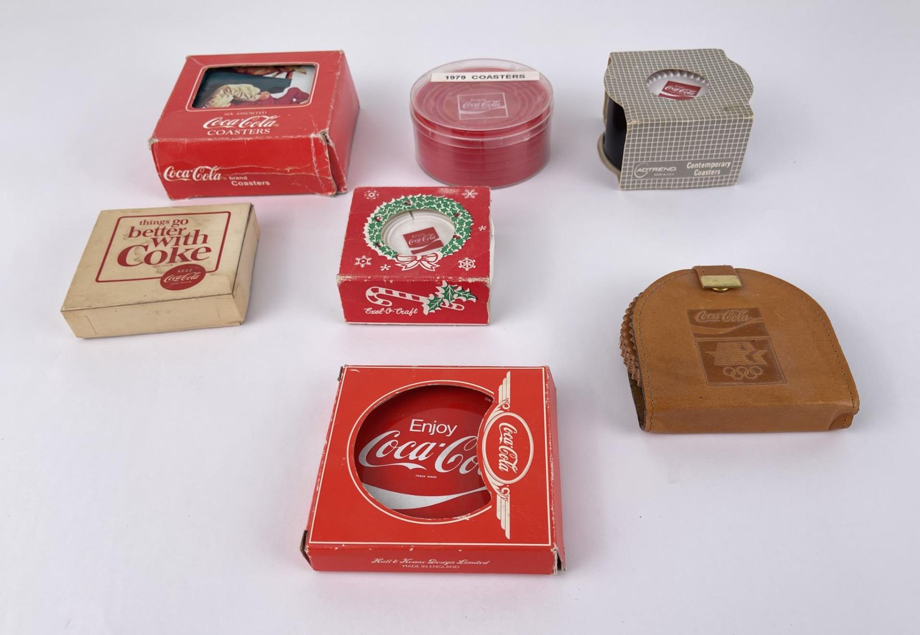 Group of Coca Cola Coasters