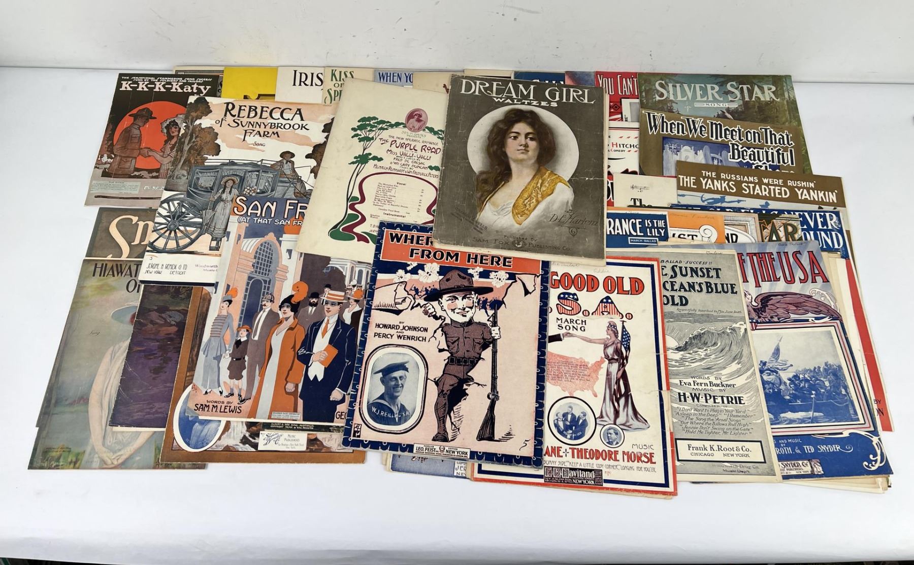 Collection of Antique Sheet Music