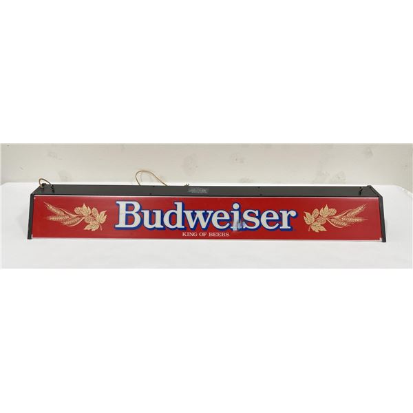 Budweiser Pool Table Light