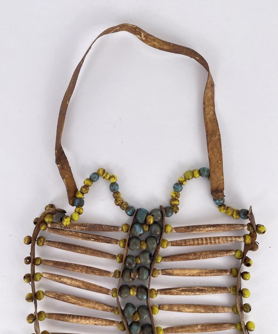 Plains Native American Indian Hairpipe Breastplate