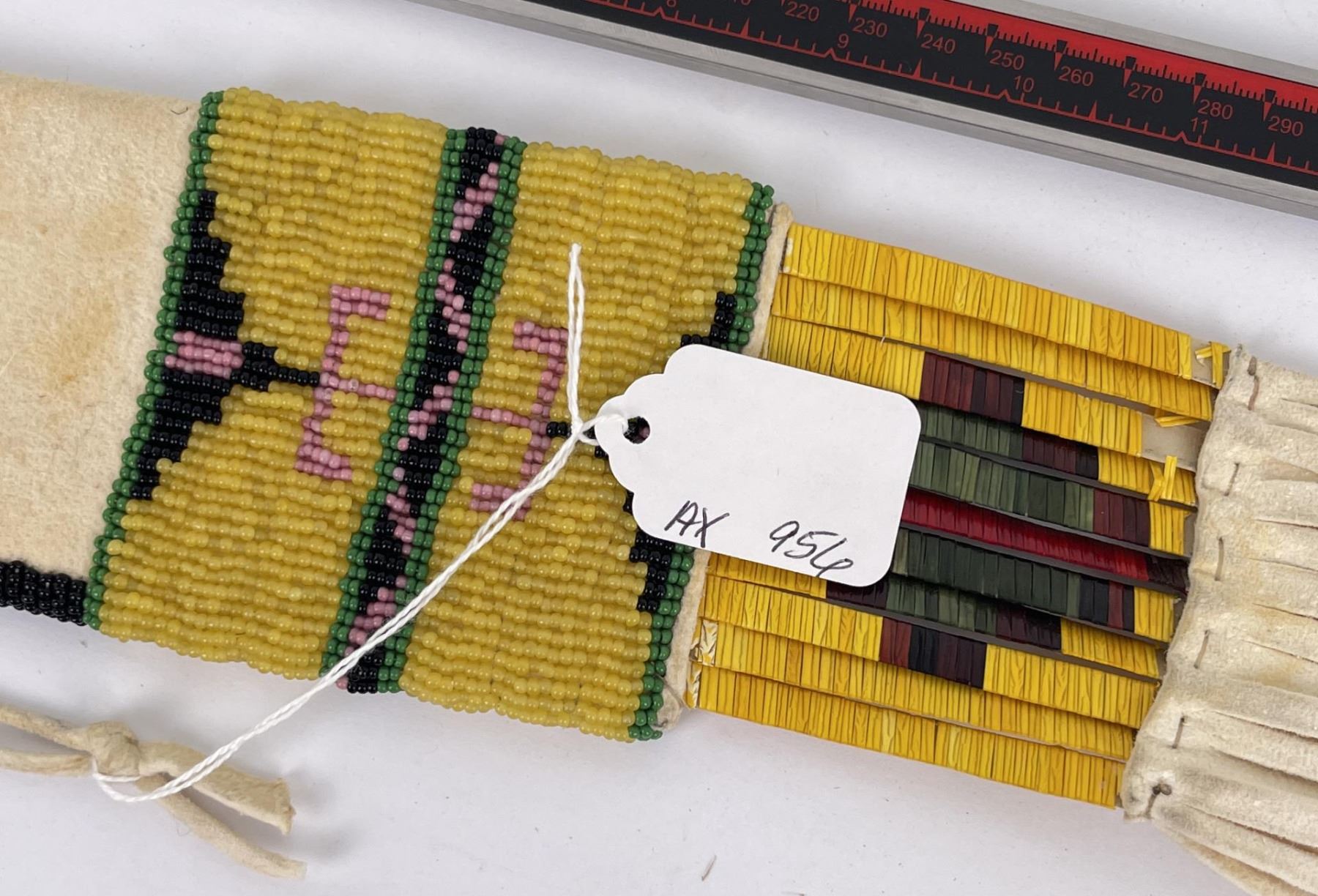 Plains Native American Indian Beaded Pipe Bag