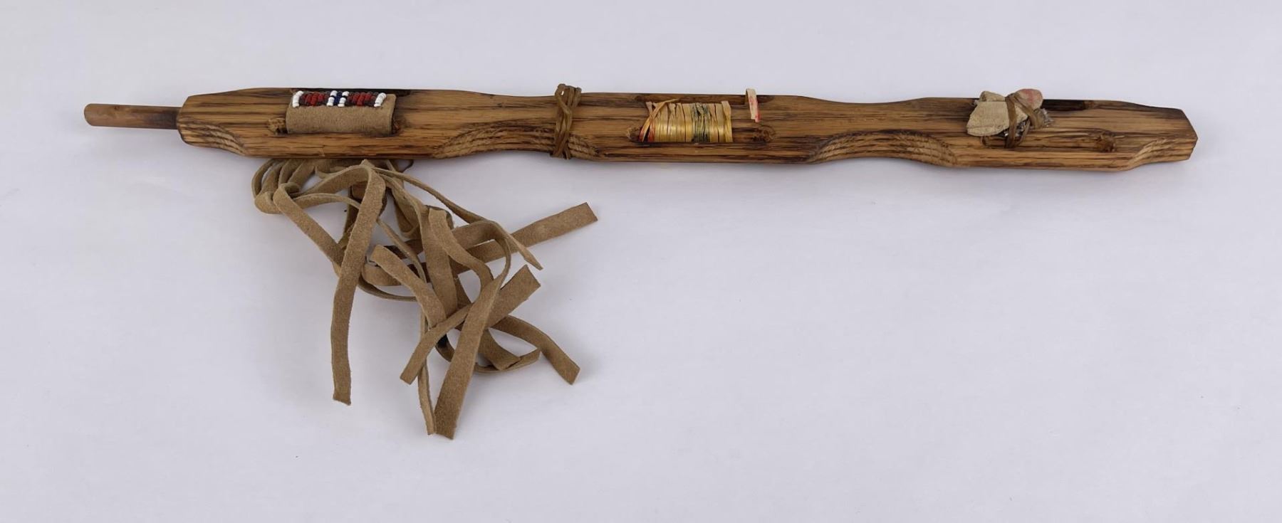 Plains Native American Indian Peace Pipe Stem