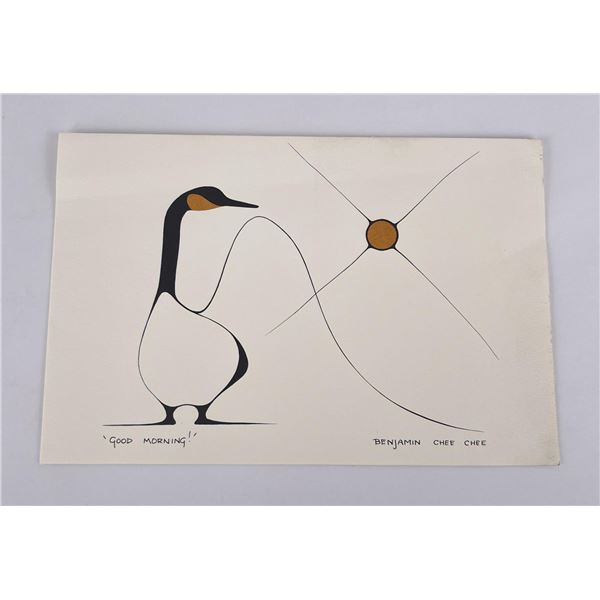 Benjamin Chee Chee Good Morning Print