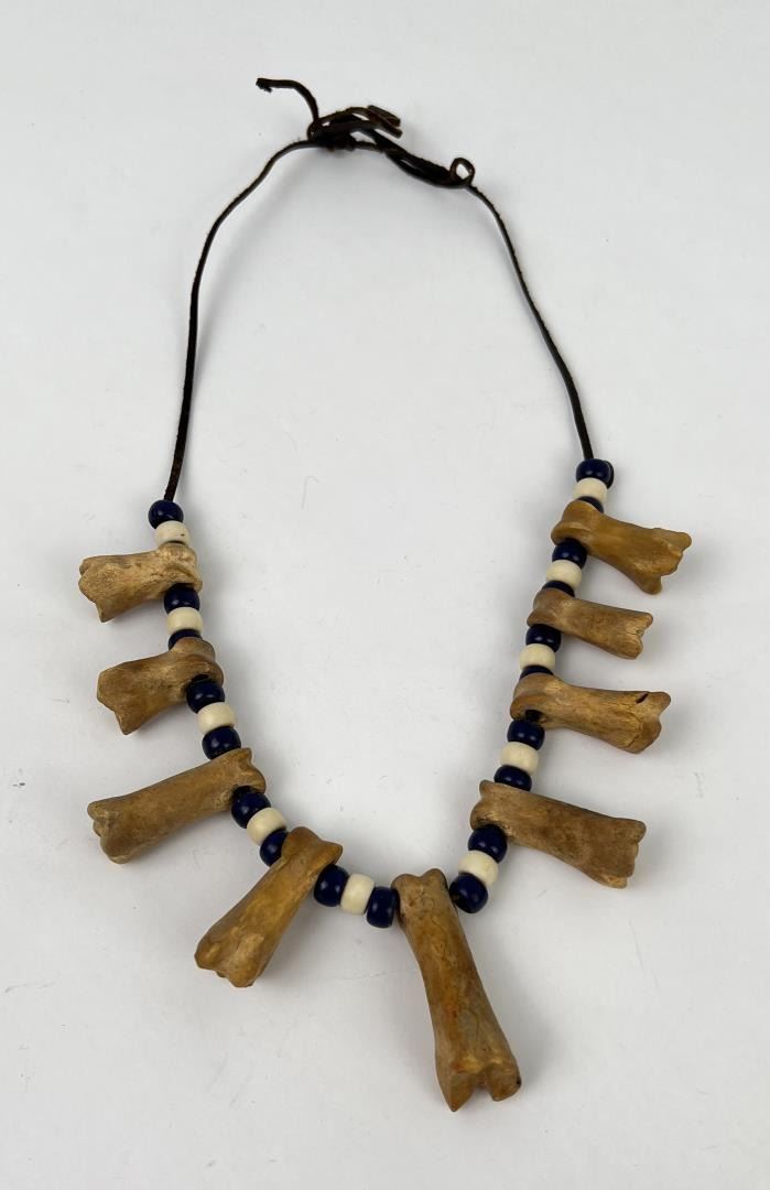 Native American Indian Bone Necklace