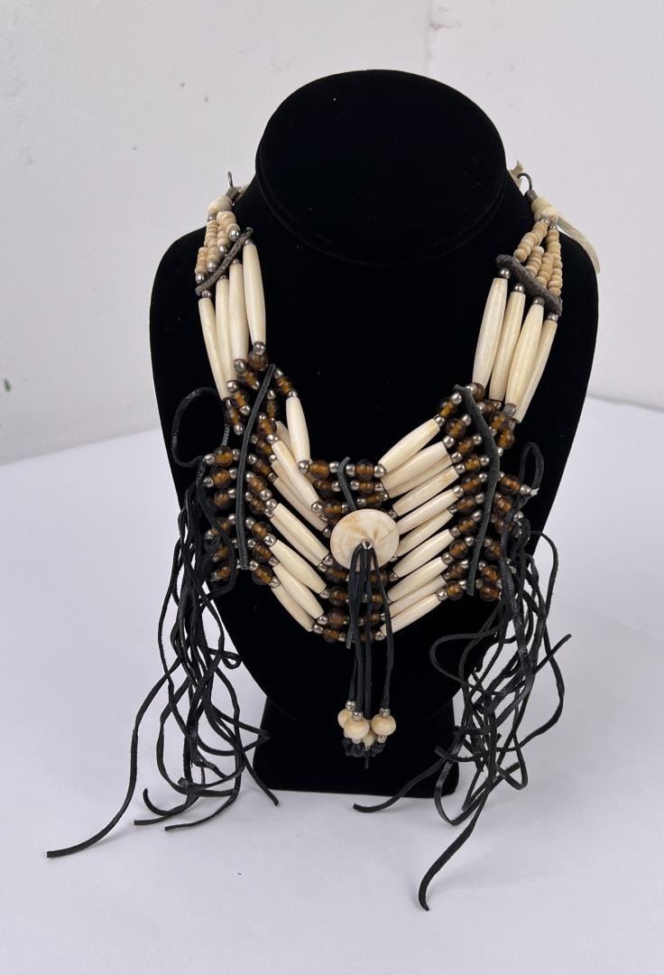 Plains Native American Indian Breastplate