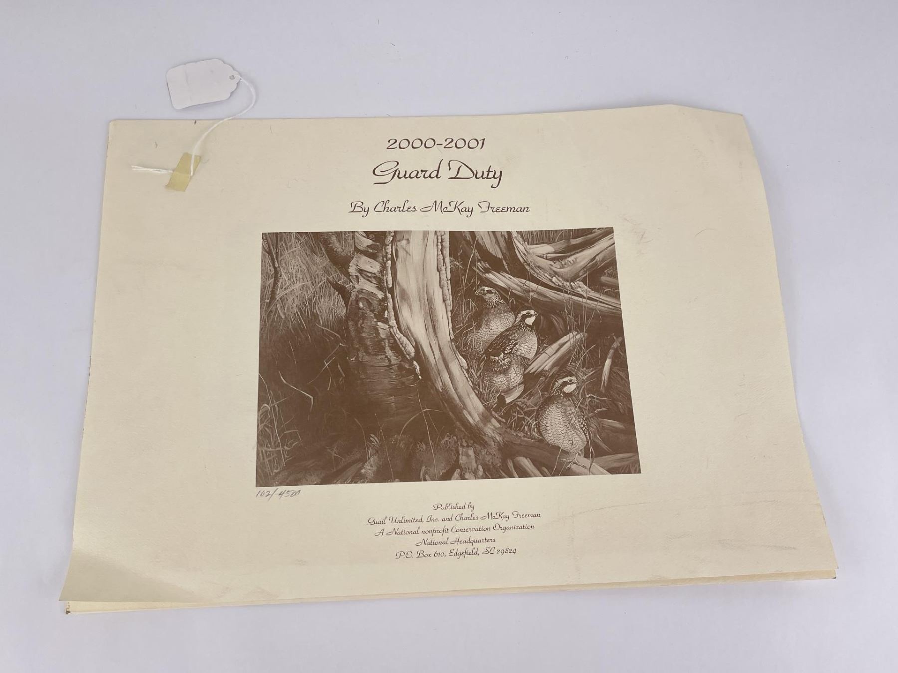 Guard Duty Charles McKay Freeman Print