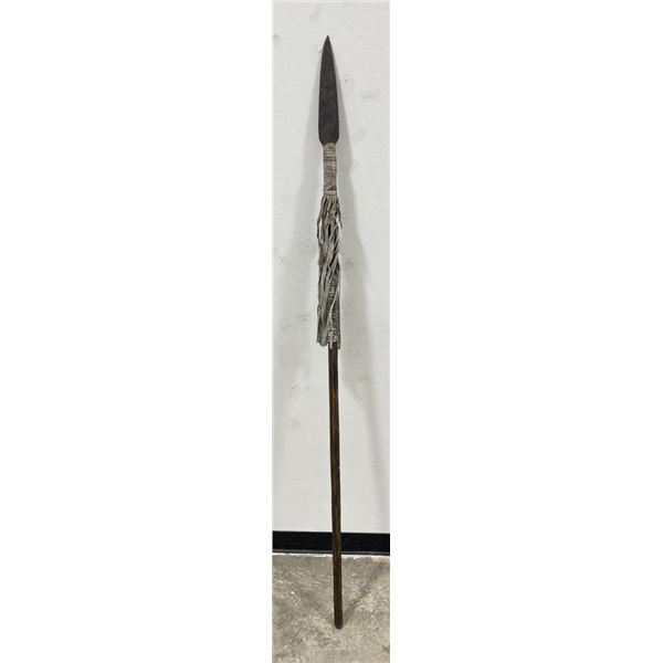 Plains Native American Indian Buffalo Spear Lance