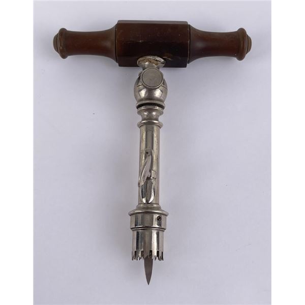 Antique German Brain Surgery Trepanning Tool