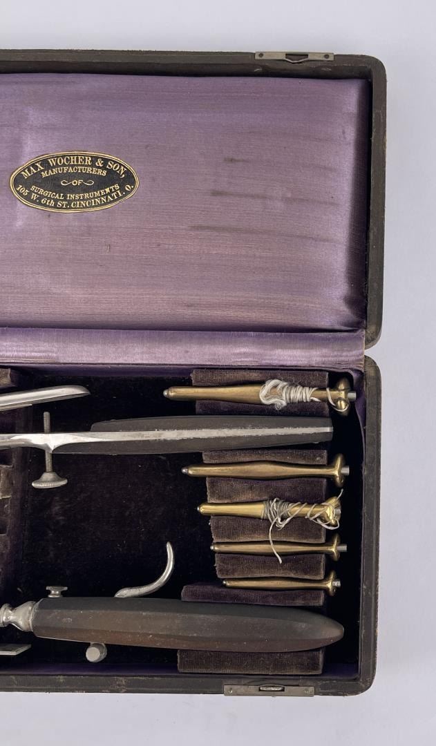 Antique Diphtheria Intubation Kit Max Wocher