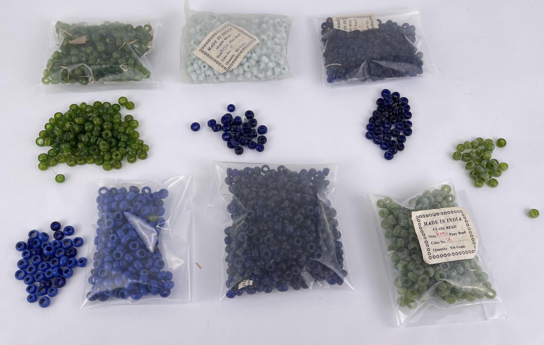 Collection of Native American Indian Trade Beads