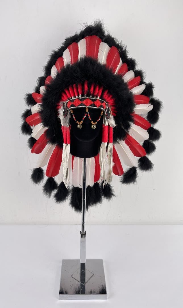 Apache Native American Indian War Bonnet