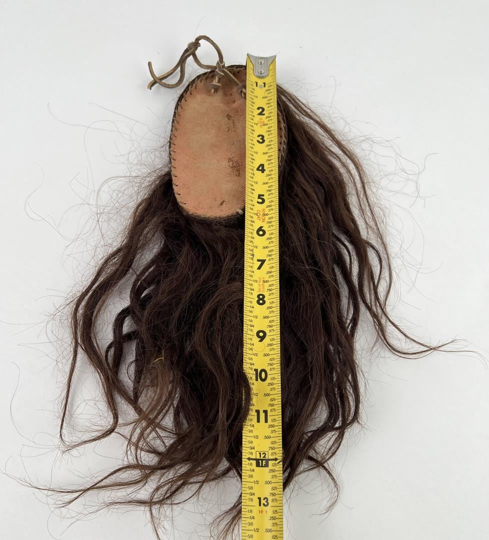 Antique Plains Native American Indian Trophy Scalp