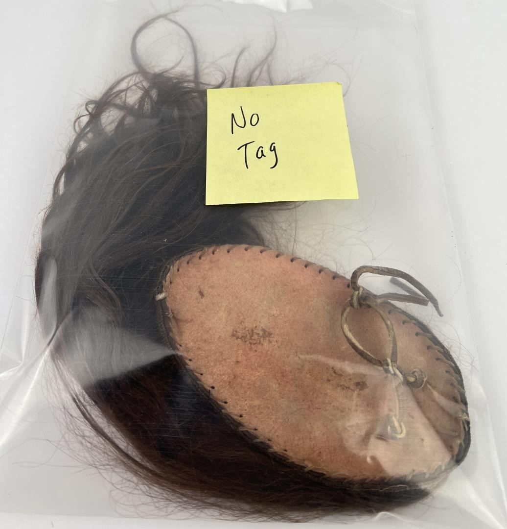 Antique Plains Native American Indian Trophy Scalp