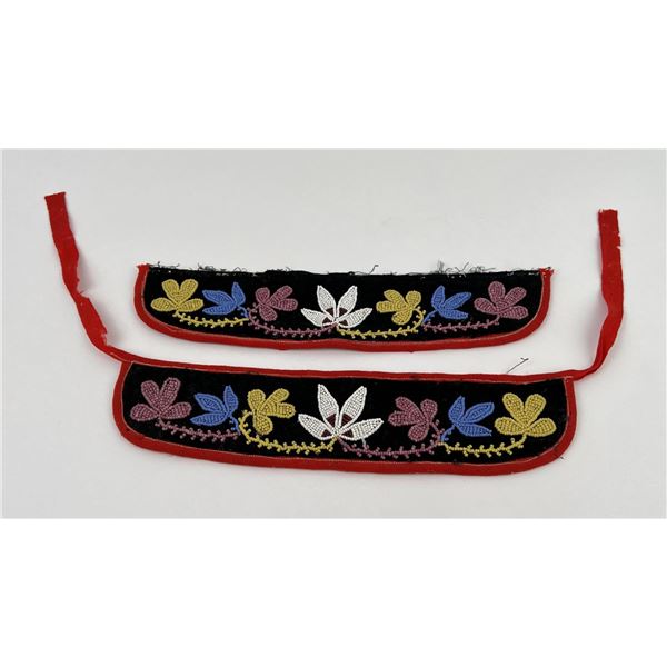 Antique Iroquois Indian Beaded Arm Bands