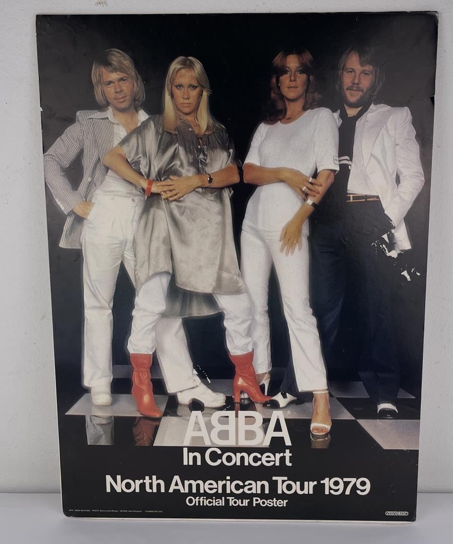 Abba In Concert 1979 North American Tour Poster