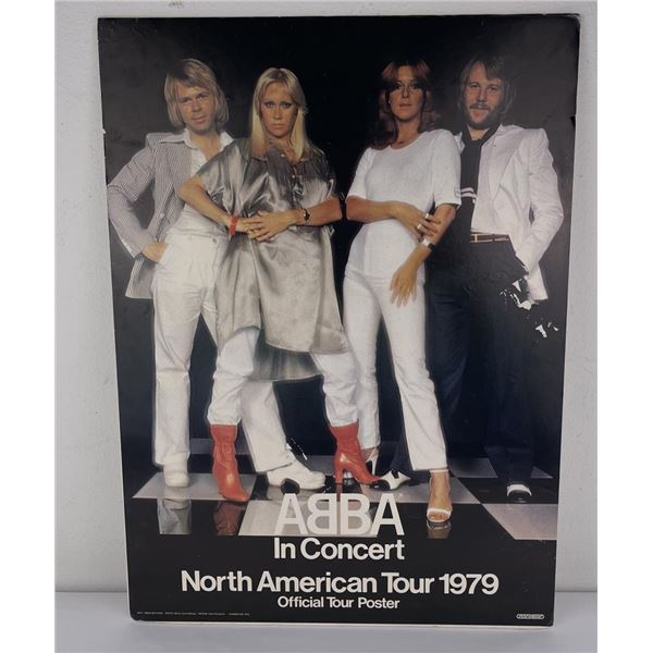 Abba In Concert 1979 North American Tour Poster