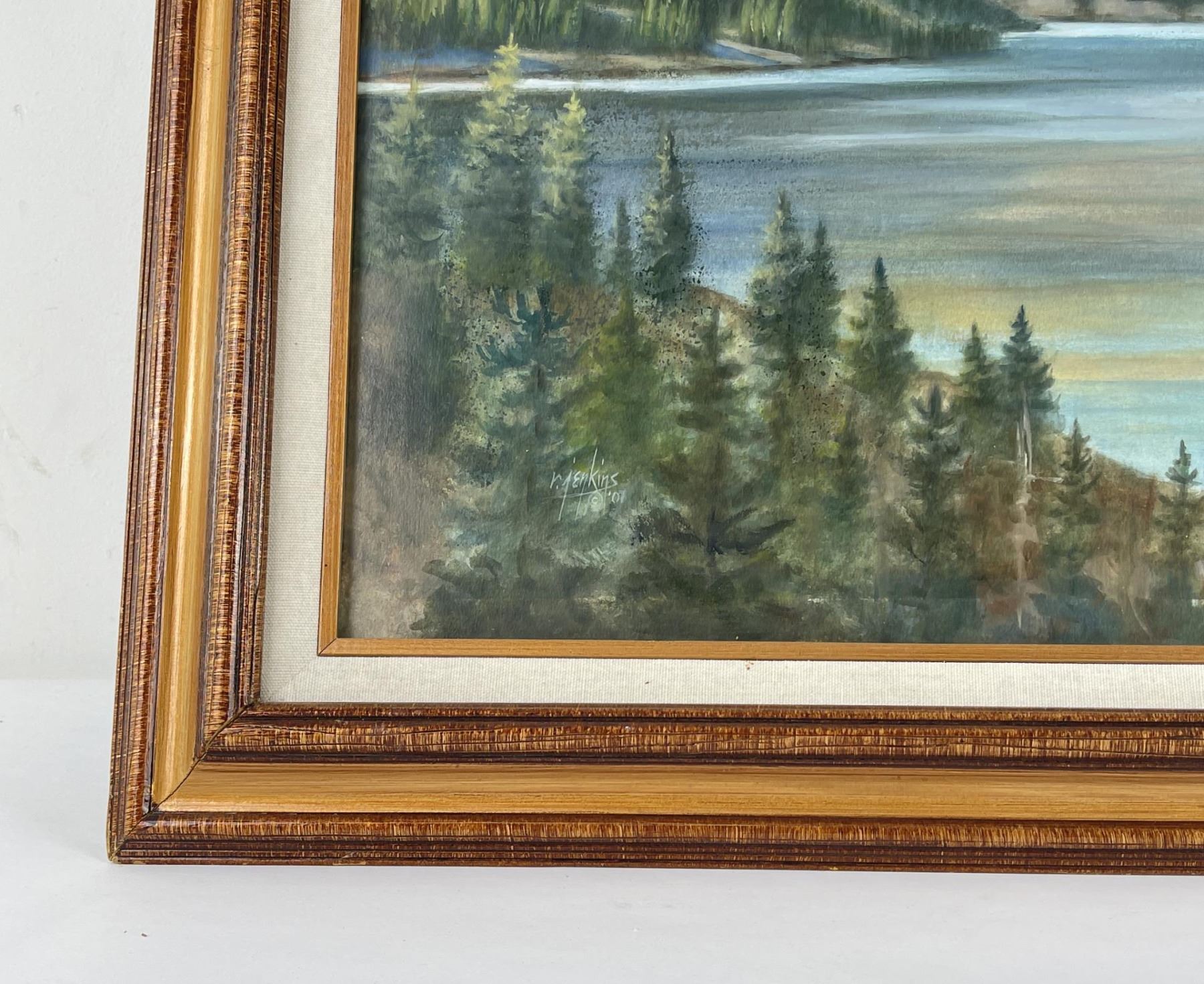 Ron Jenkins Glacier Park Montana Painting