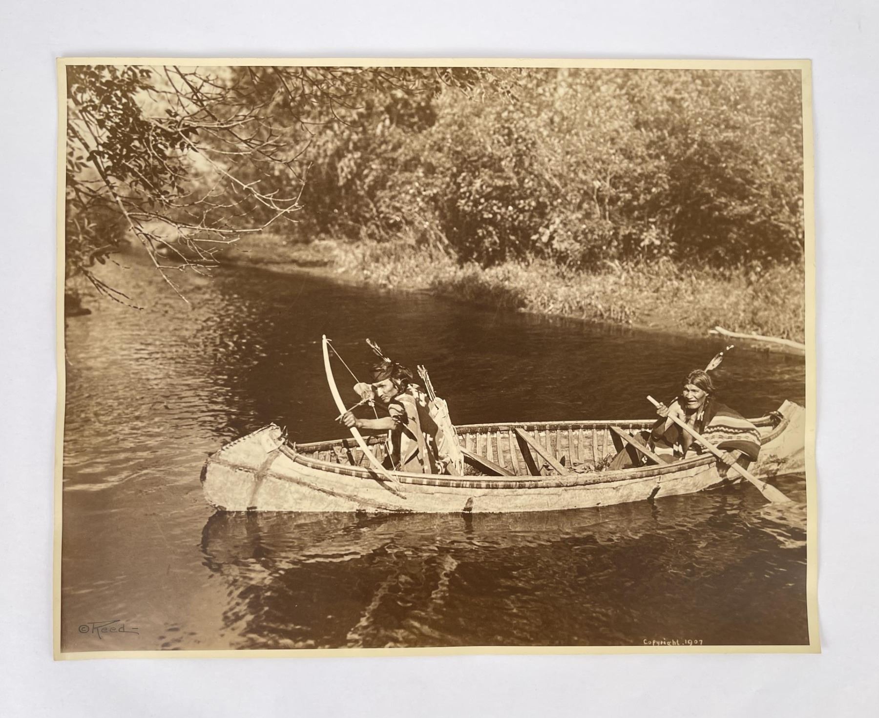 Roland Reed Native American Indian Photograph