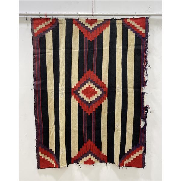 Third Phase Navajo Indian Chiefs Blanket Rug