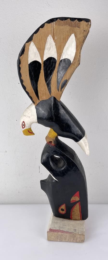 Northwest Coast Haida Indian Totem Pole