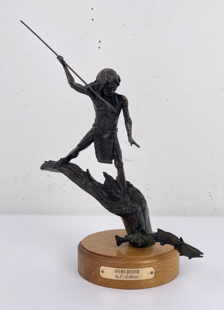 Tim Sullivan Native American Bronze Montana