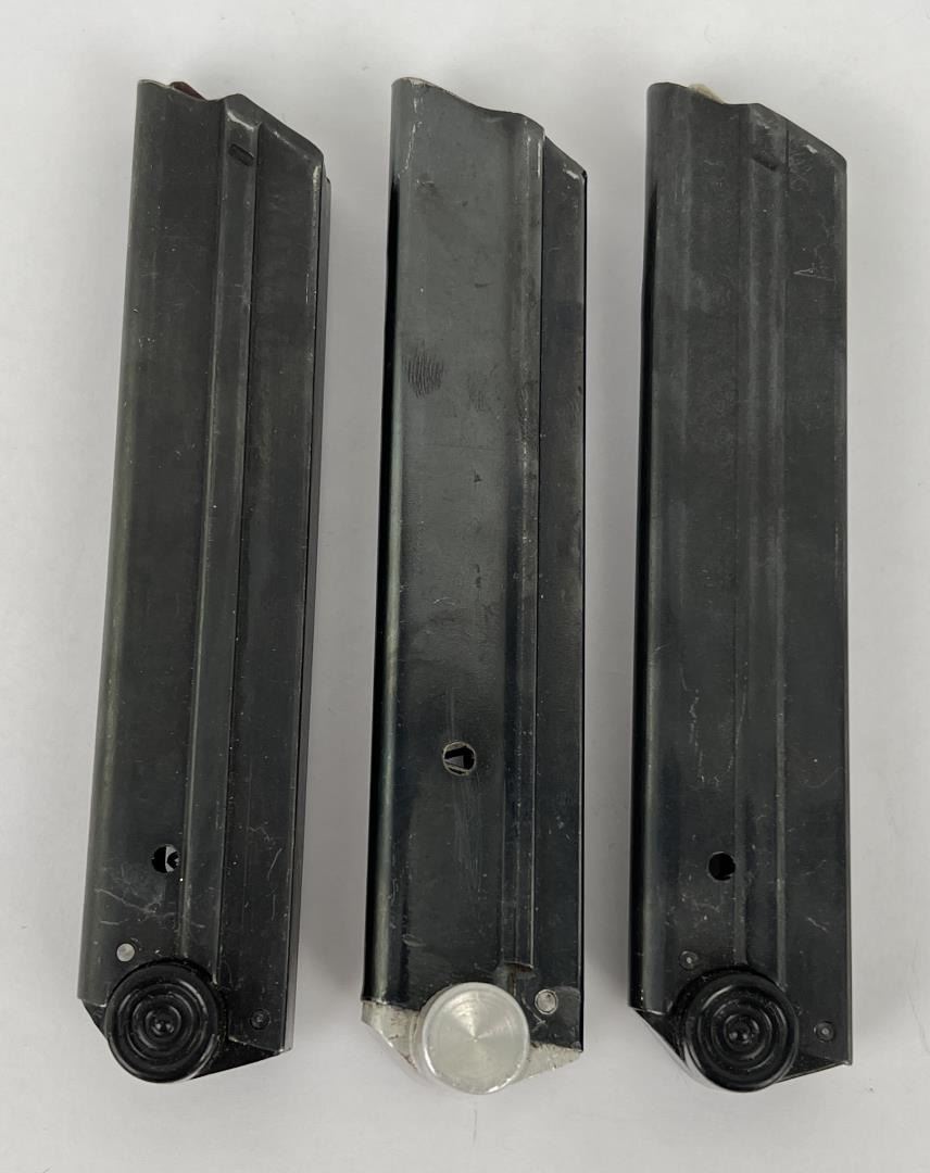 Group of Luger Pistol Magazines