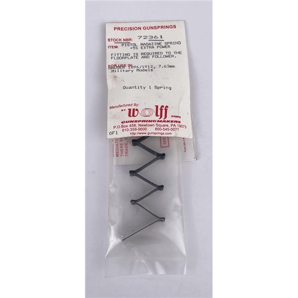 Mauser 1896 / 1912 Magazine Follower Spring