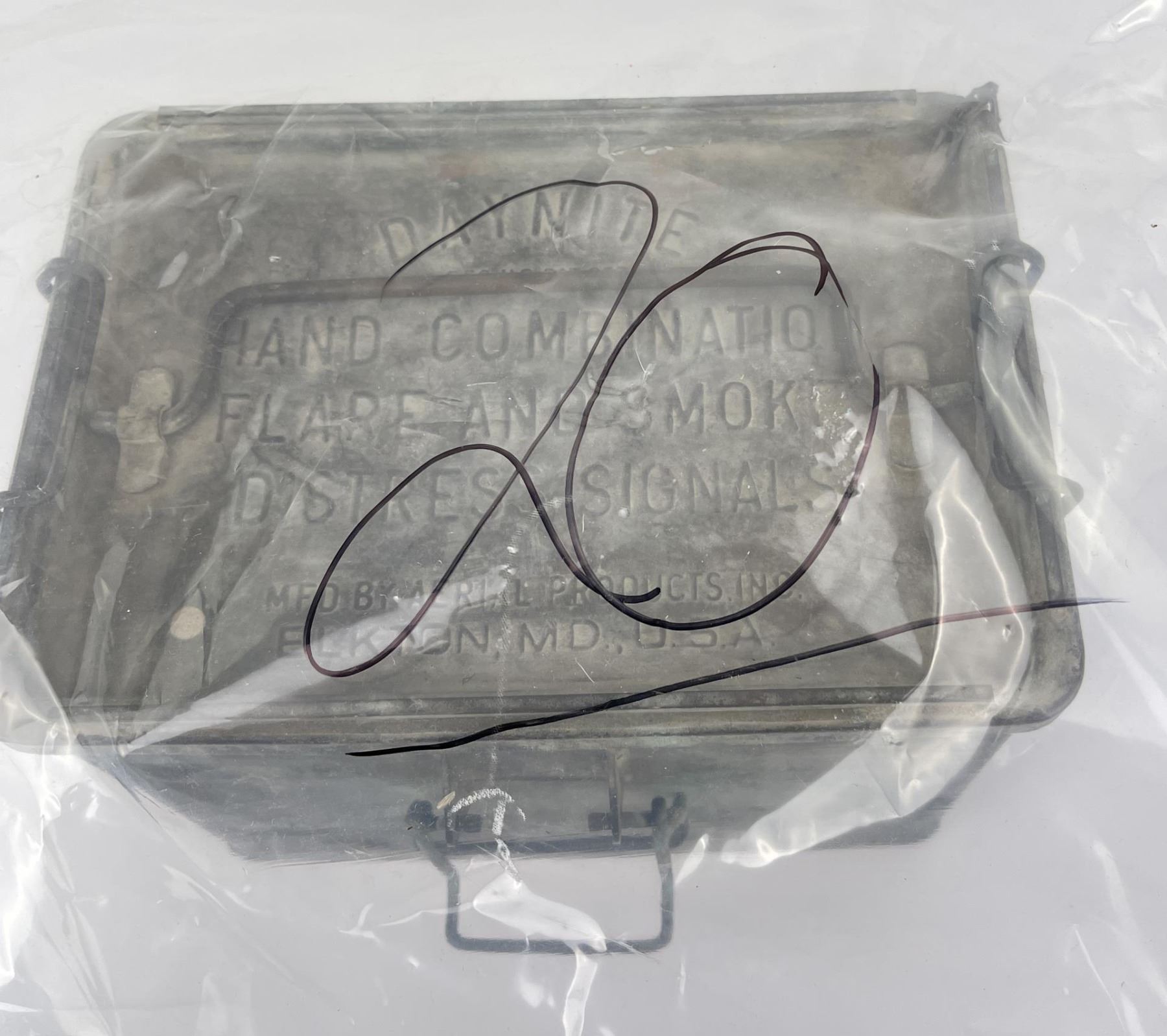 WW2 US Navy Combination Distress Signal Box