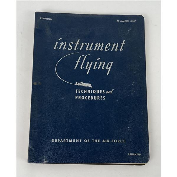 Instrument Flying Techniques and Procedures