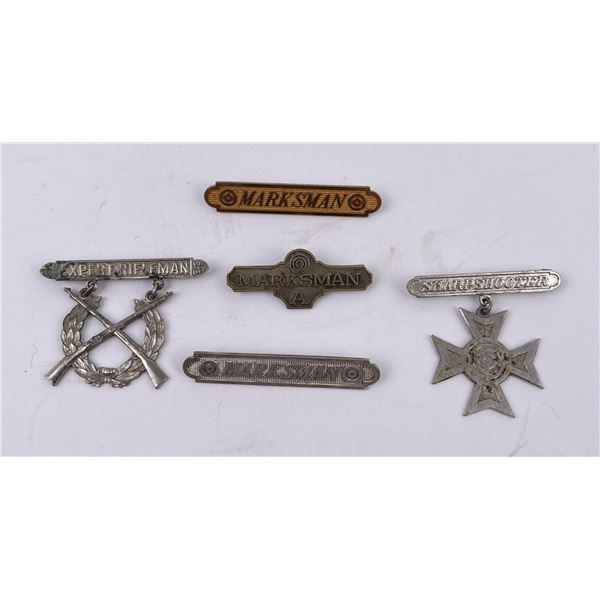 WW1 WWI Marksmanship Badges