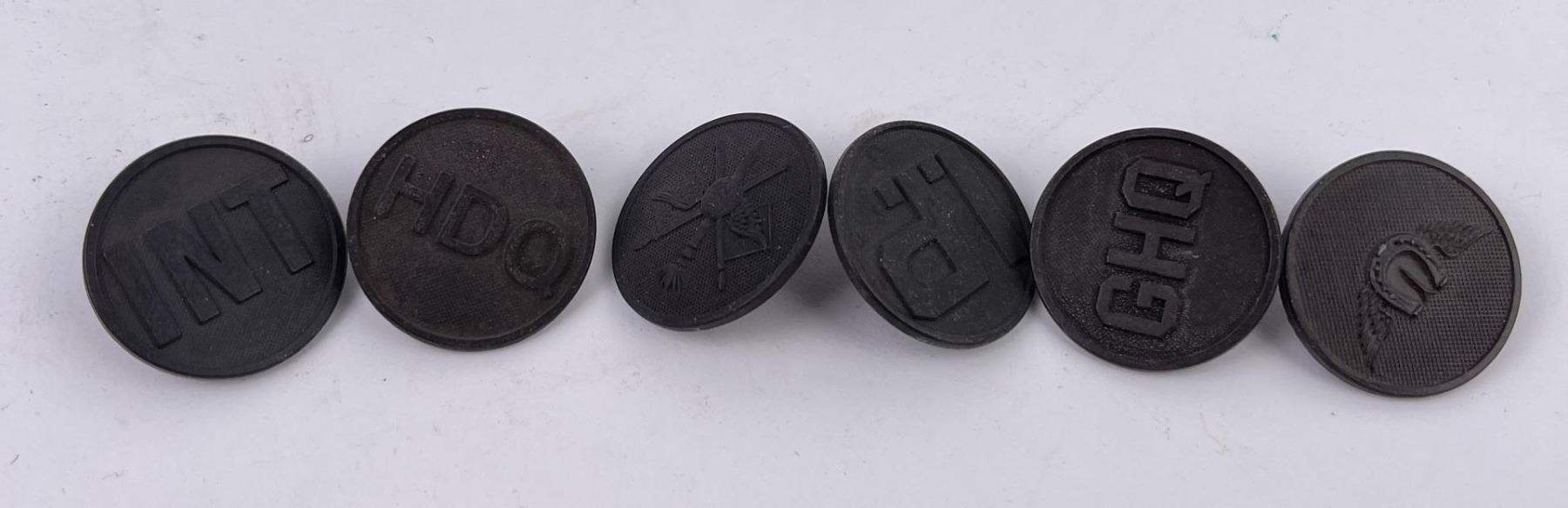 WWI WW1 Collar Disc Collection