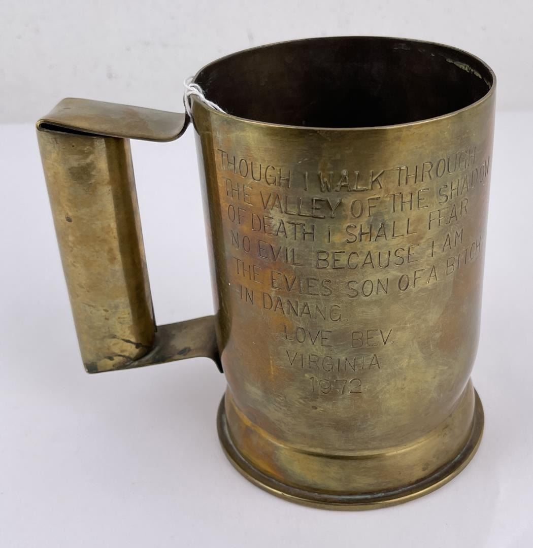 Vietnam War Trench Art Mug