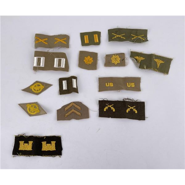 WW2 US Army Officers Insignia