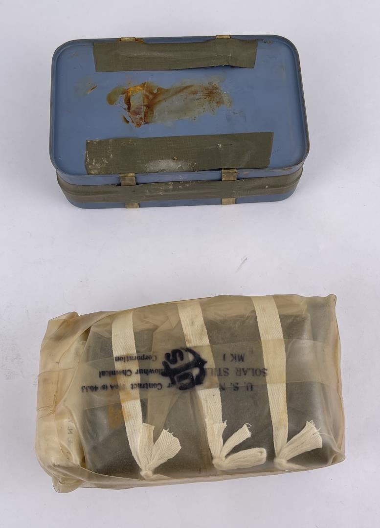 WW2 US Navy Pilot Solar Still Life Raft Kit