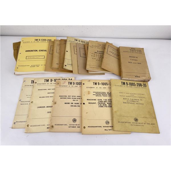 Large Group Of Technical Manuals