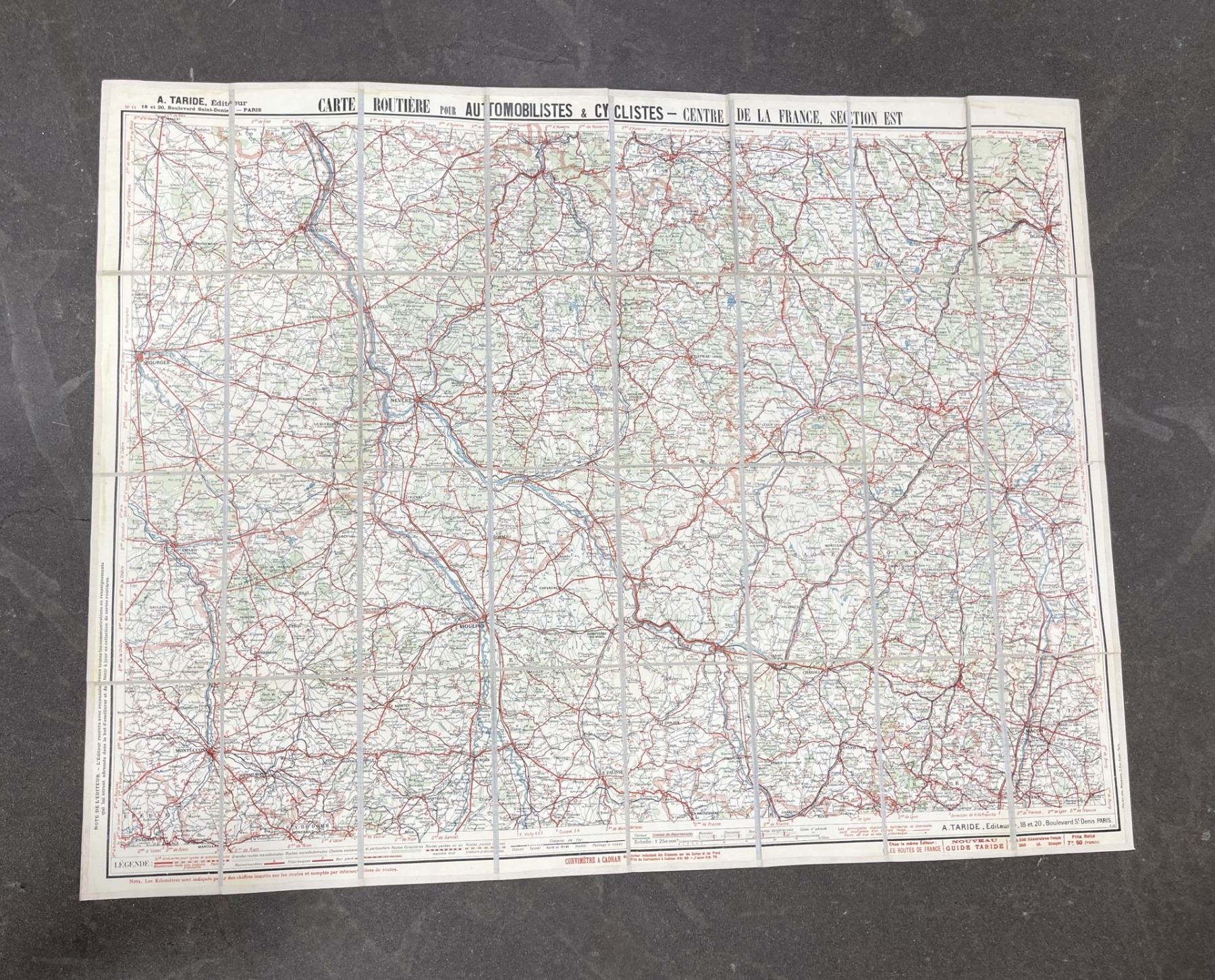 WW1 WWI French Trench Map