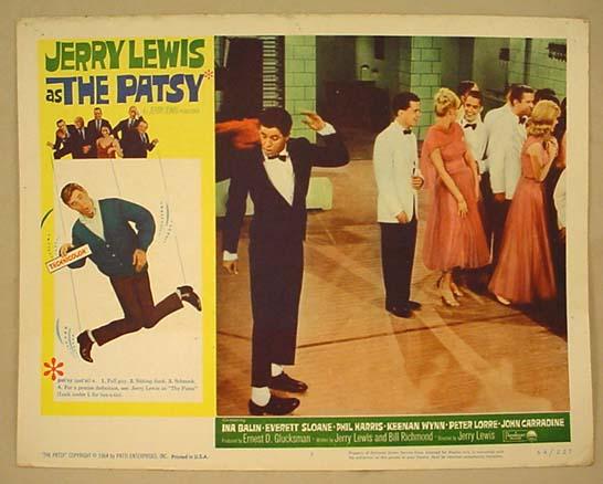 1964 JERRY LEWIS LOBBY CARD "THE PATSY" - NO. 3