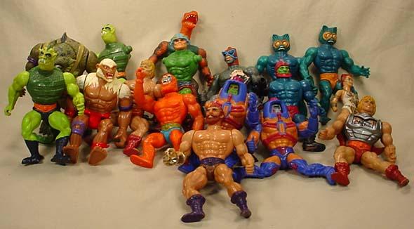 LOT OF APPROX. VINTAGE HE-MAN ACTION FIGURES - Som