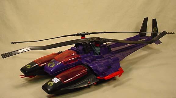 1987 HASBRO GI JOE HELICOPTER W/ SHOOTING MISSILES