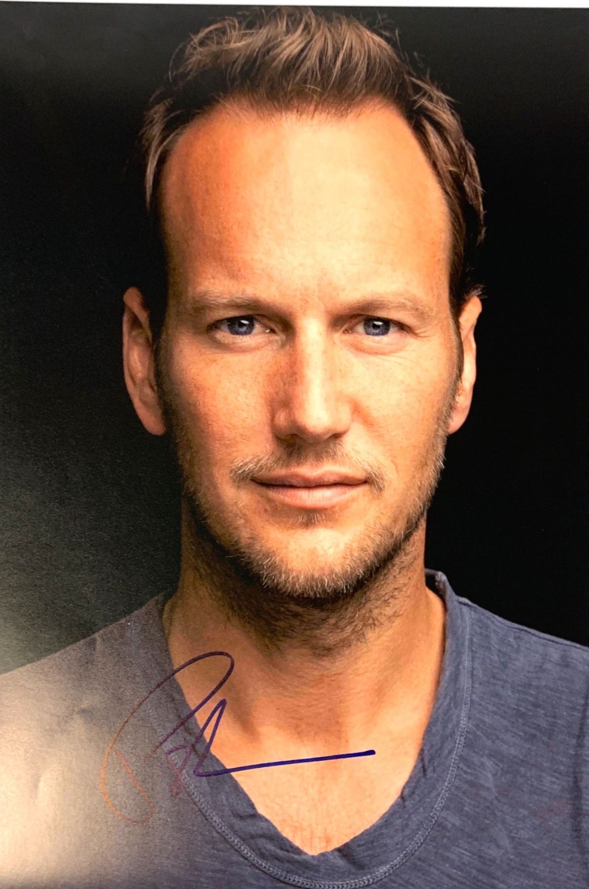 Autographed Patrick Wilson Poster