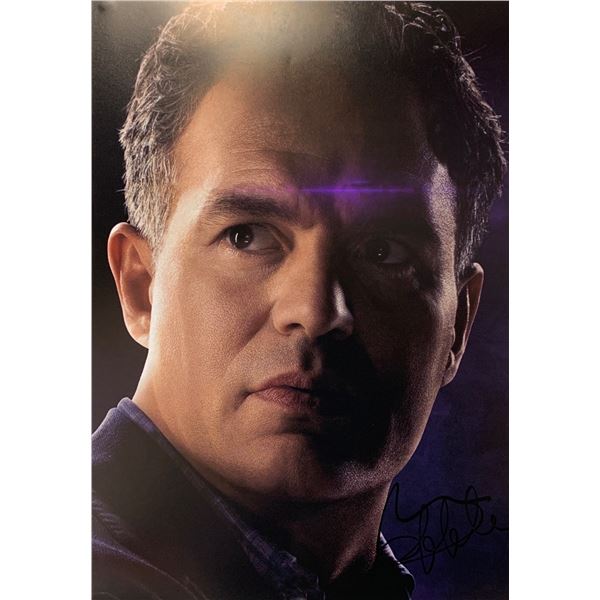 Autographed Avengers Endgame Mark Ruffalo Poster