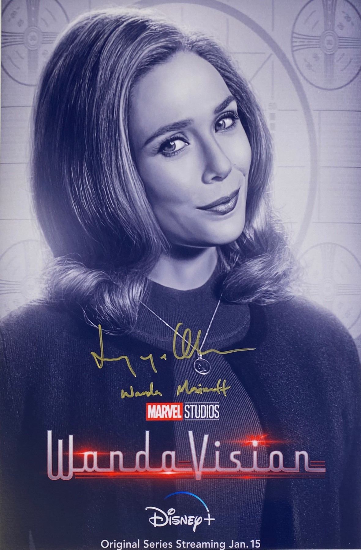 Autograph Signed WandaVision Photo Set