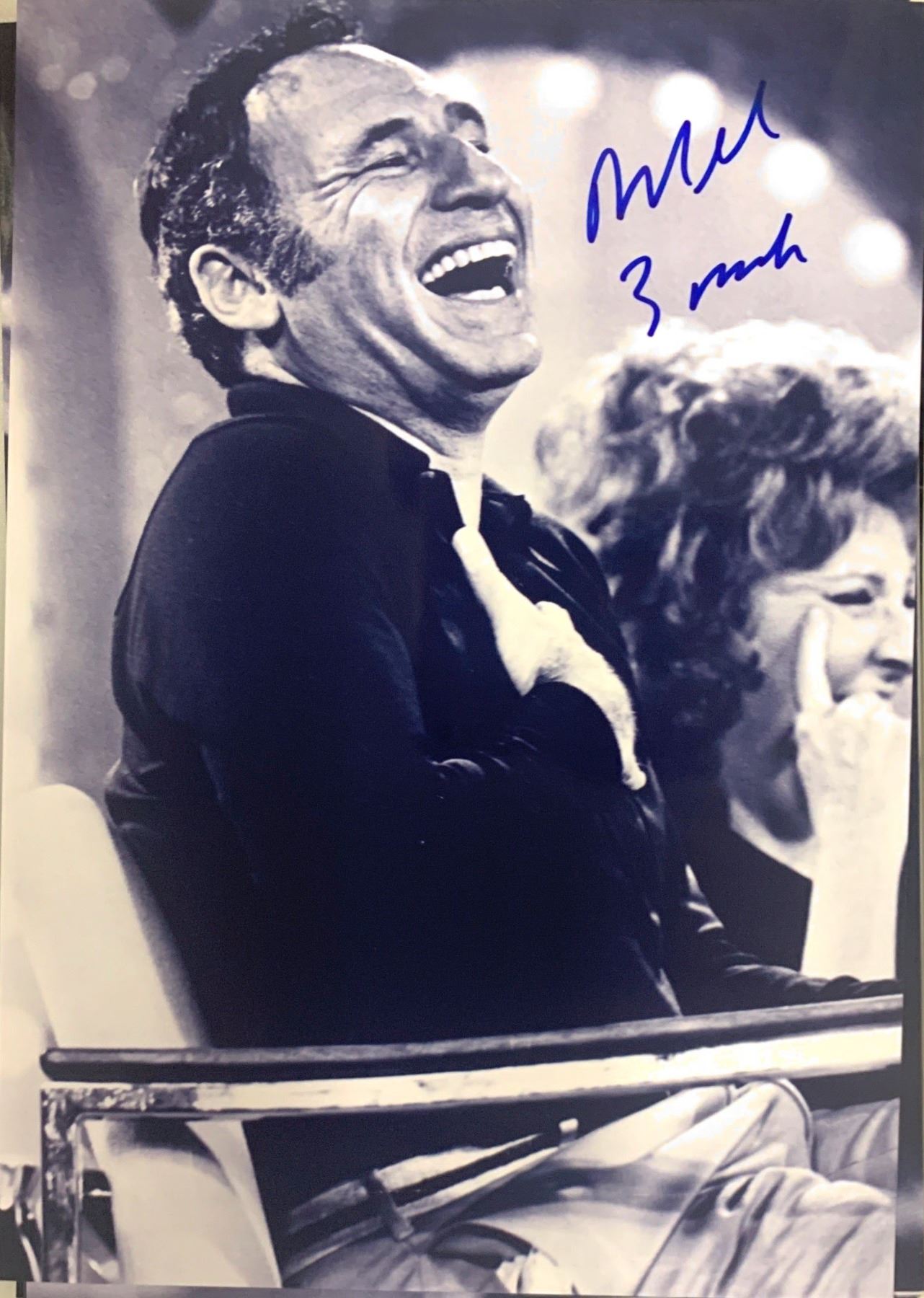 Autograph Signed Mel Brooks Photo