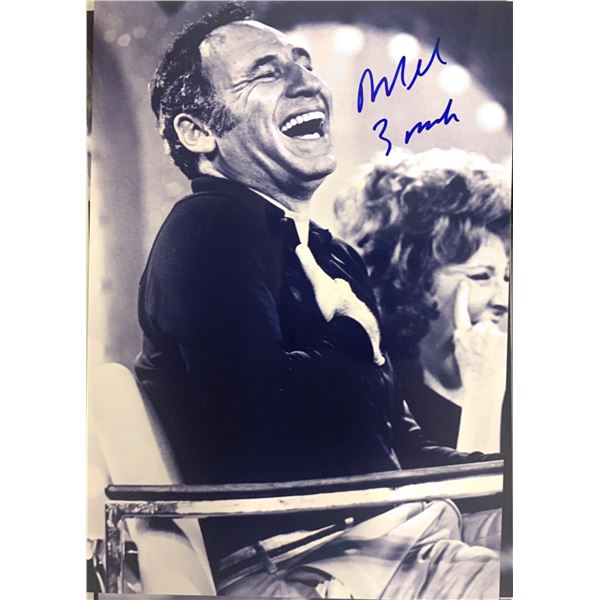 Autograph Signed Mel Brooks Photo