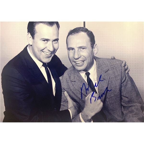 Autograph Signed Mel Brooks Photo